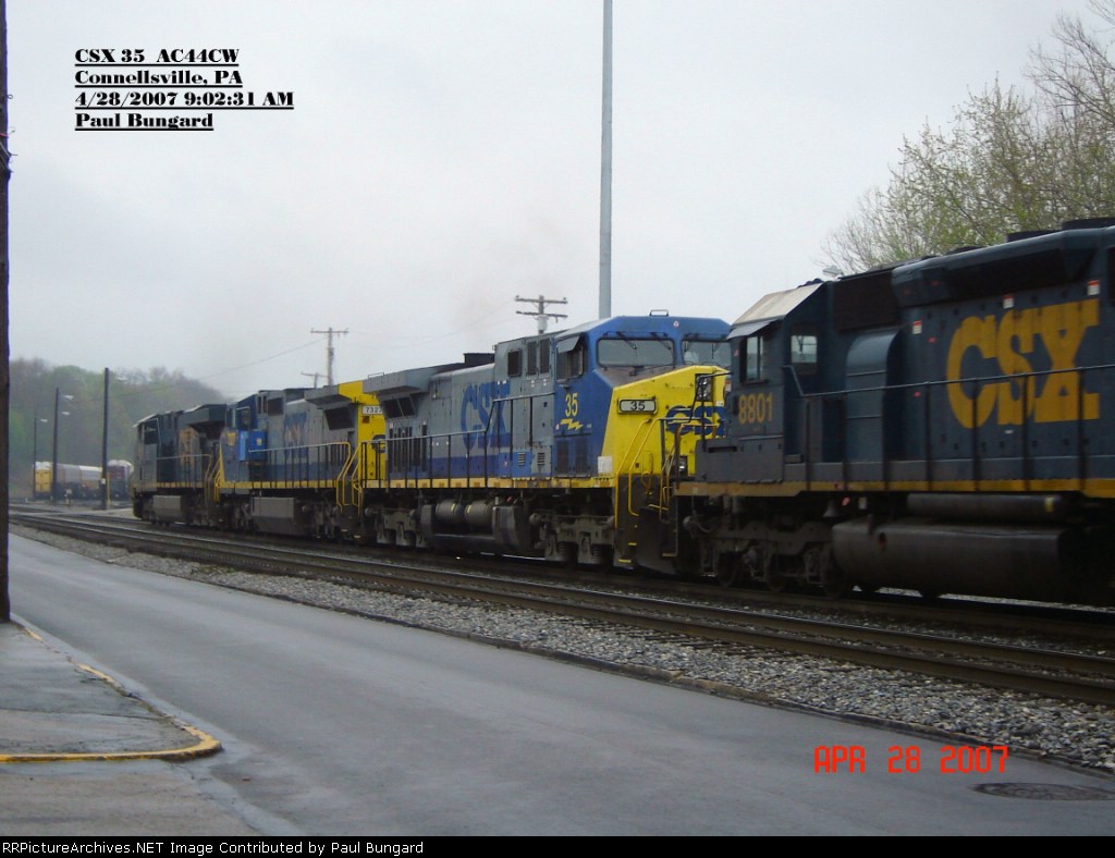 CSX 35 AC44CW April 28, 2007